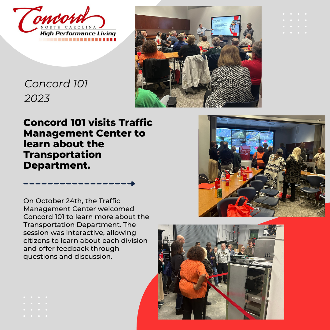 City of Concord NC > Departments > Transportation