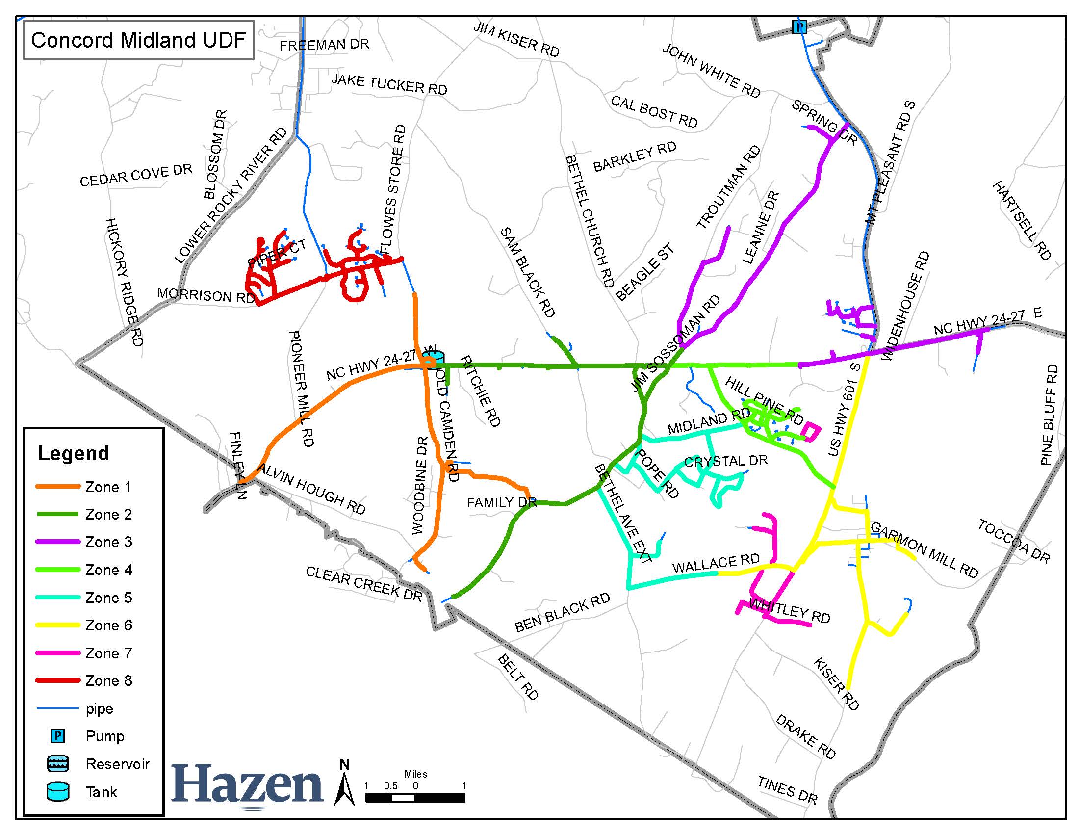City of Concord NC > Departments > Water Resources > Unidirectional ...